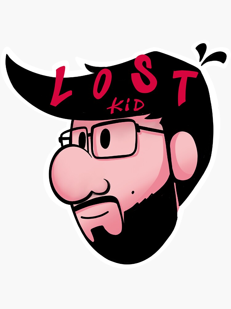 "lost-kid the logo" Sticker for Sale by lost-kid | Redbubble