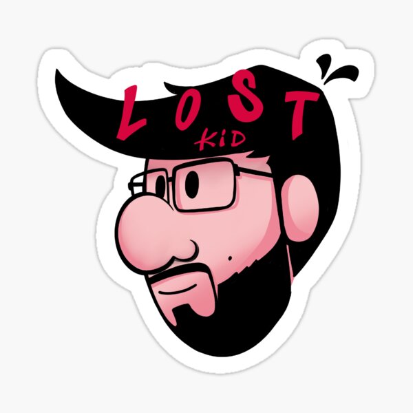 "lost-kid the logo" Sticker for Sale by lost-kid | Redbubble