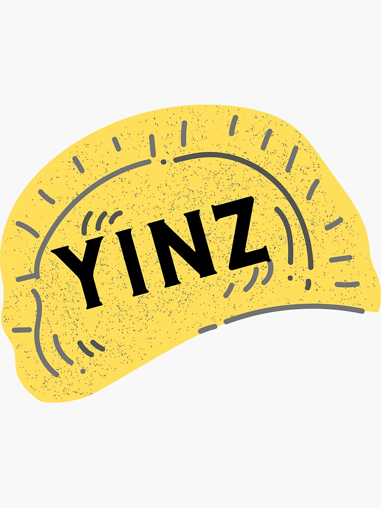 "yinz pierogi " Sticker for Sale by ldepastino | Redbubble