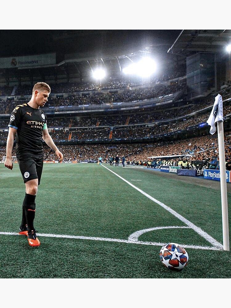 "BEST CORNER KICK KEVIN DE BRUYNE MANCHASTER CITY PLAYER POSTER ...