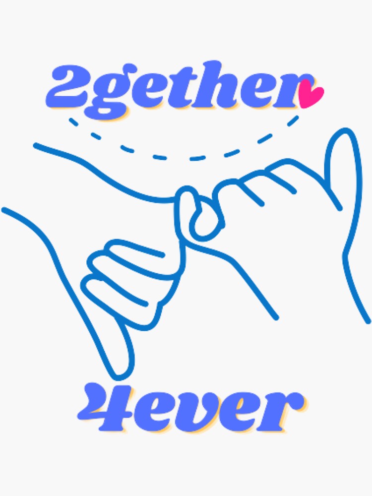 "2gether Together Forever Essential Classic T-Shirt " Sticker for Sale ...