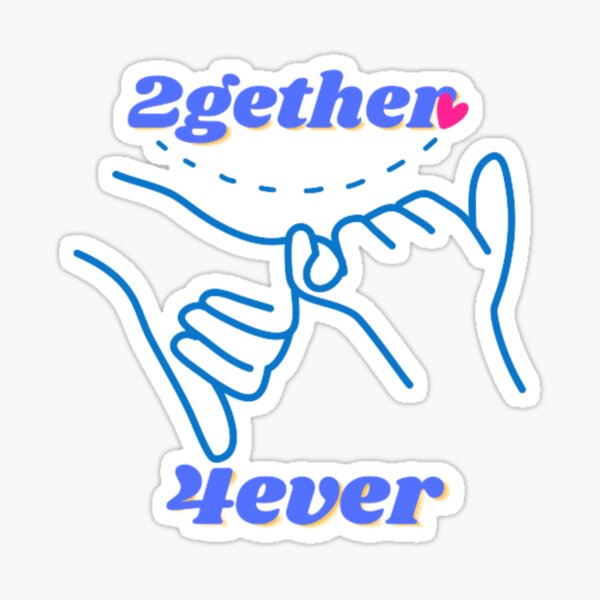 "2gether Together Forever Essential Classic T-Shirt " Sticker for Sale ...