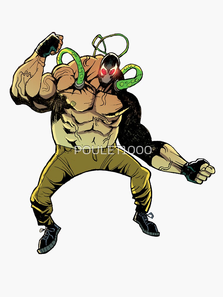 "Bane" Sticker for Sale by POULET1000 | Redbubble