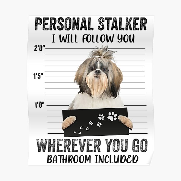 "Personal Stalker I will Follow You Wherever You Go Bathroom Included ...