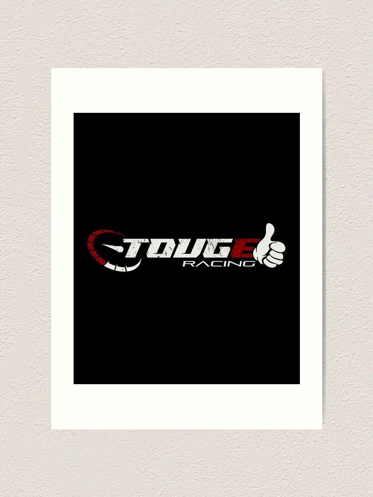 "Touge Racing - JDM - Thumbs Up Logo" Art Print for Sale by ...