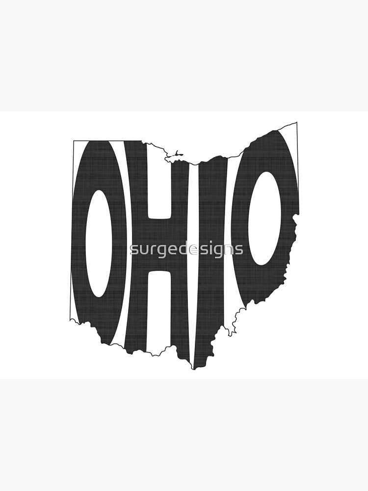 "Ohio State Word Art" Photographic Print for Sale by surgedesigns ...