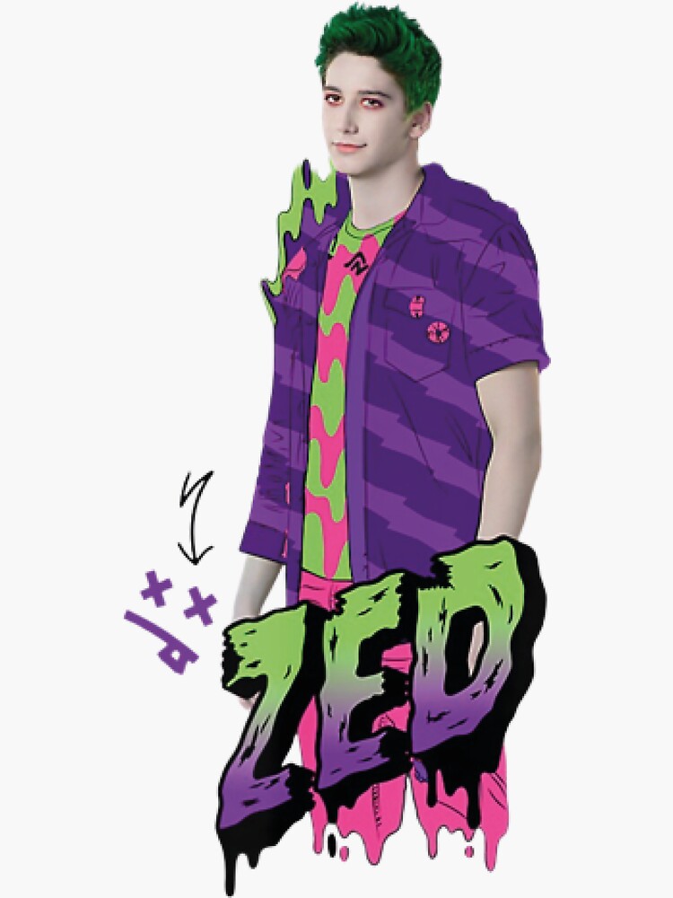 "Zed" Sticker for Sale by JustArtForFans | Redbubble