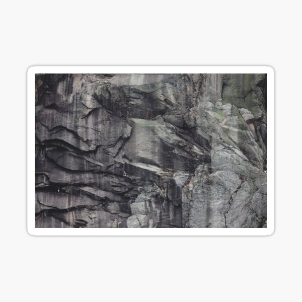 "rock climbing cliff" Sticker for Sale by Abraham0216 | Redbubble