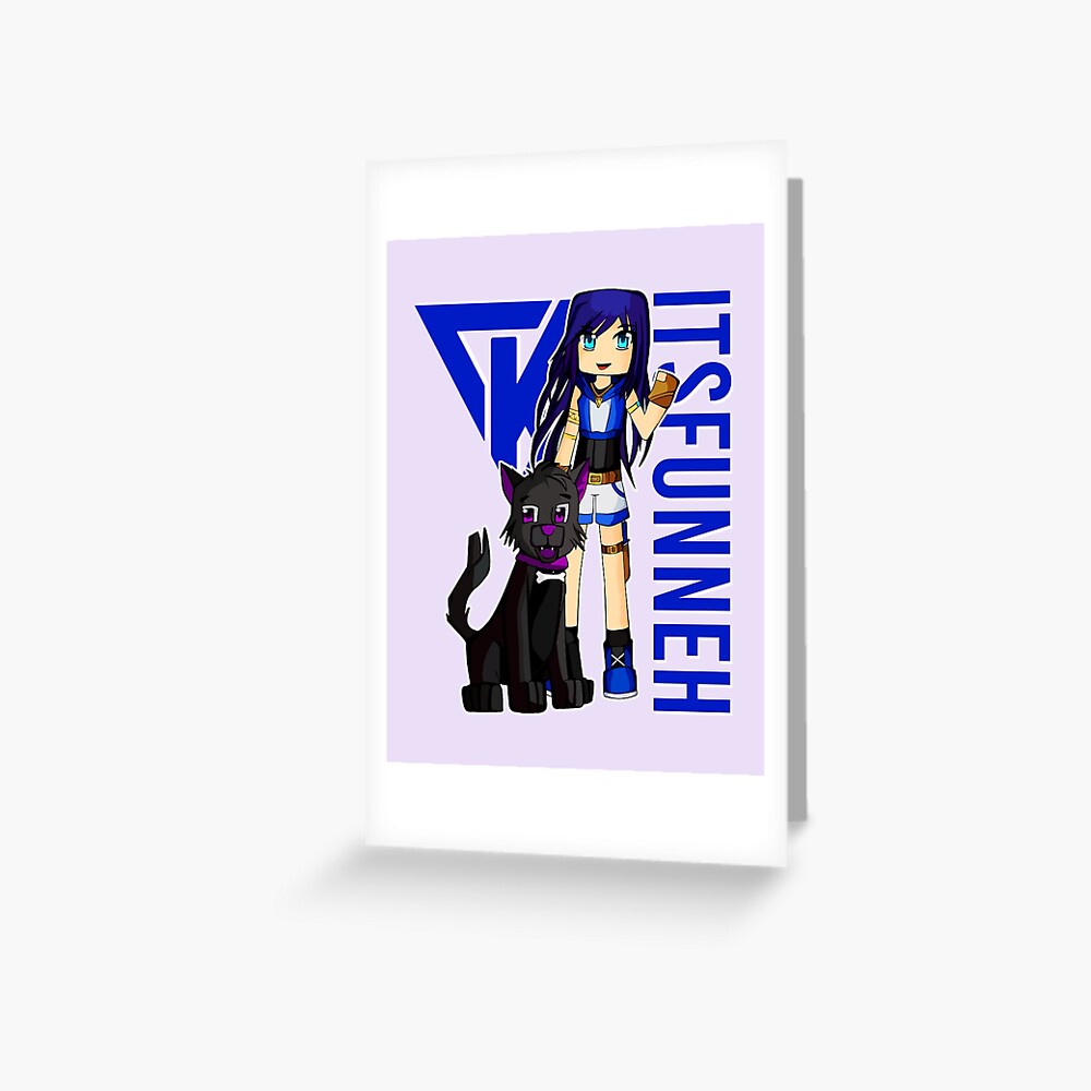 "Itsfunneh Funneh Krew Dog gamer fan art 2022" Greeting Card for Sale ...
