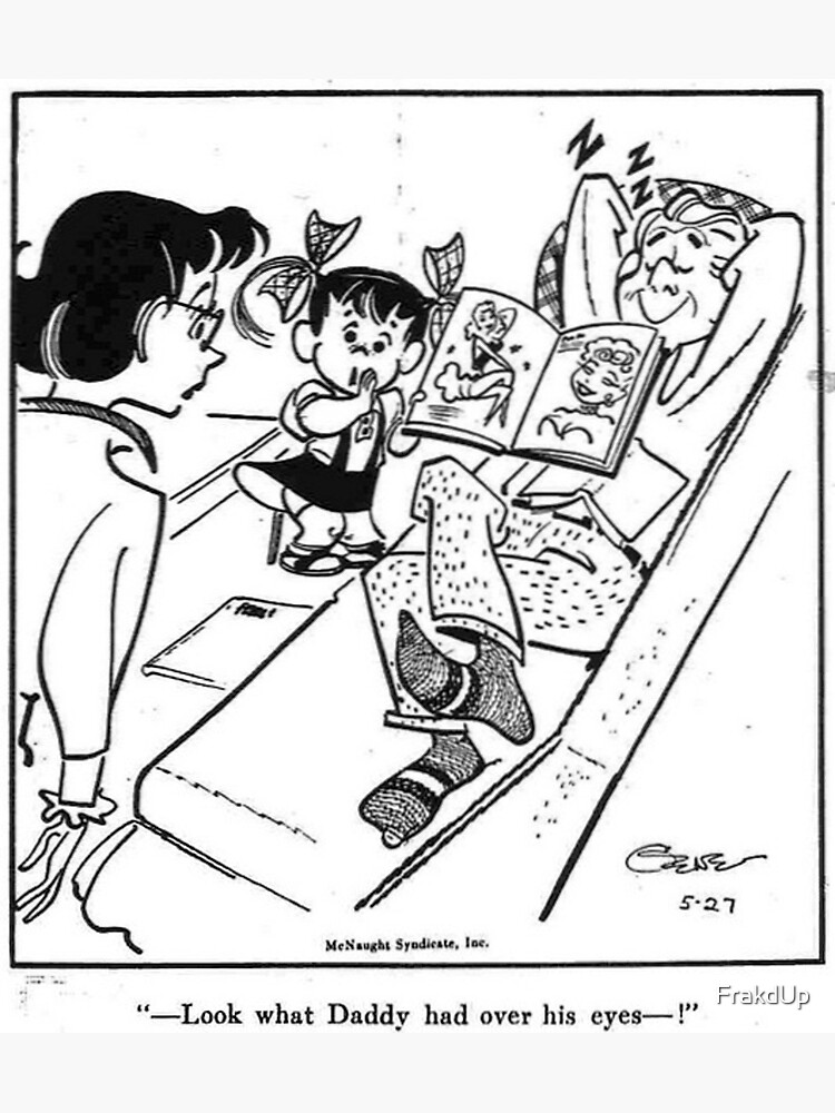 "Angel Face Comic Strip" Sticker for Sale by FrakdUp | Redbubble