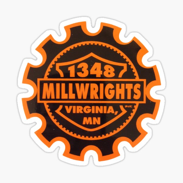 "Millwright" Sticker for Sale by LAPAY | Redbubble