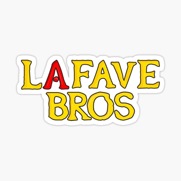 "LaFave Bros stack" Sticker for Sale by LaFaveBros | Redbubble