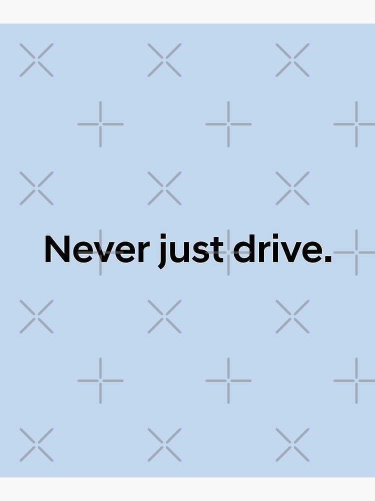 "Hyundai N - Never just drive." Mounted Print for Sale by IssKa | Redbubble