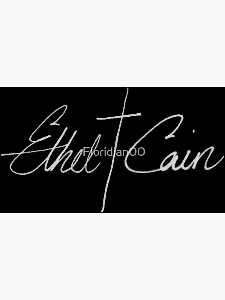 "Ethel Cain Logo" Poster for Sale by Floridian00 | Redbubble