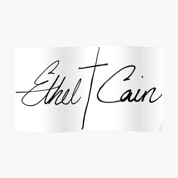 "Ethel Cain Logo" Poster for Sale by Floridian00 | Redbubble