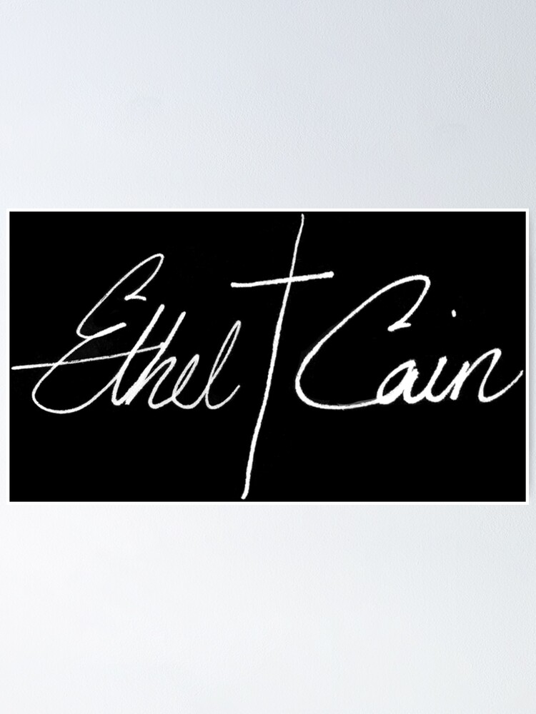 "Ethel Cain Logo" Poster for Sale by Floridian00 | Redbubble