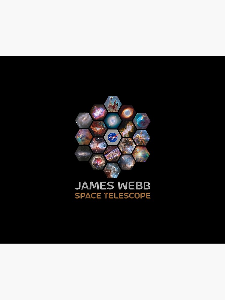 "James Webb Space Telescope Official NASA Logo JWST " Poster for Sale ...