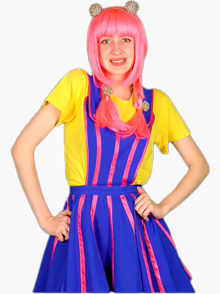 "Lala beauty" Sticker for Sale by Star-Blue | Redbubble