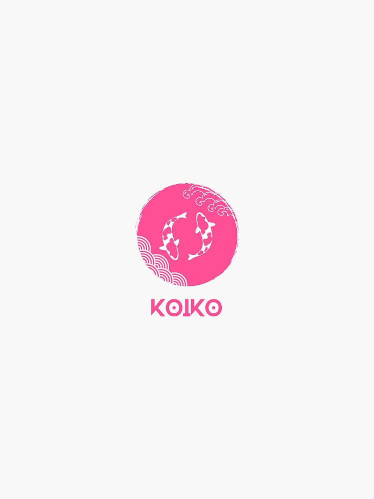 "Koiko Updated Logo" Sticker for Sale by KoikoOfficial | Redbubble