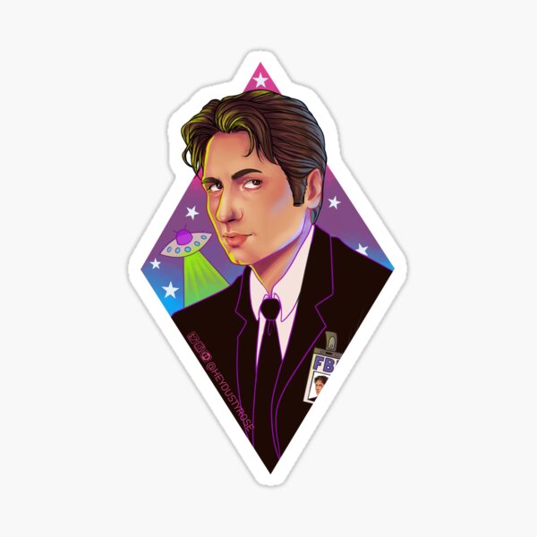 "Spooky Special Agent" Sticker for Sale by HeyDustyRose | Redbubble