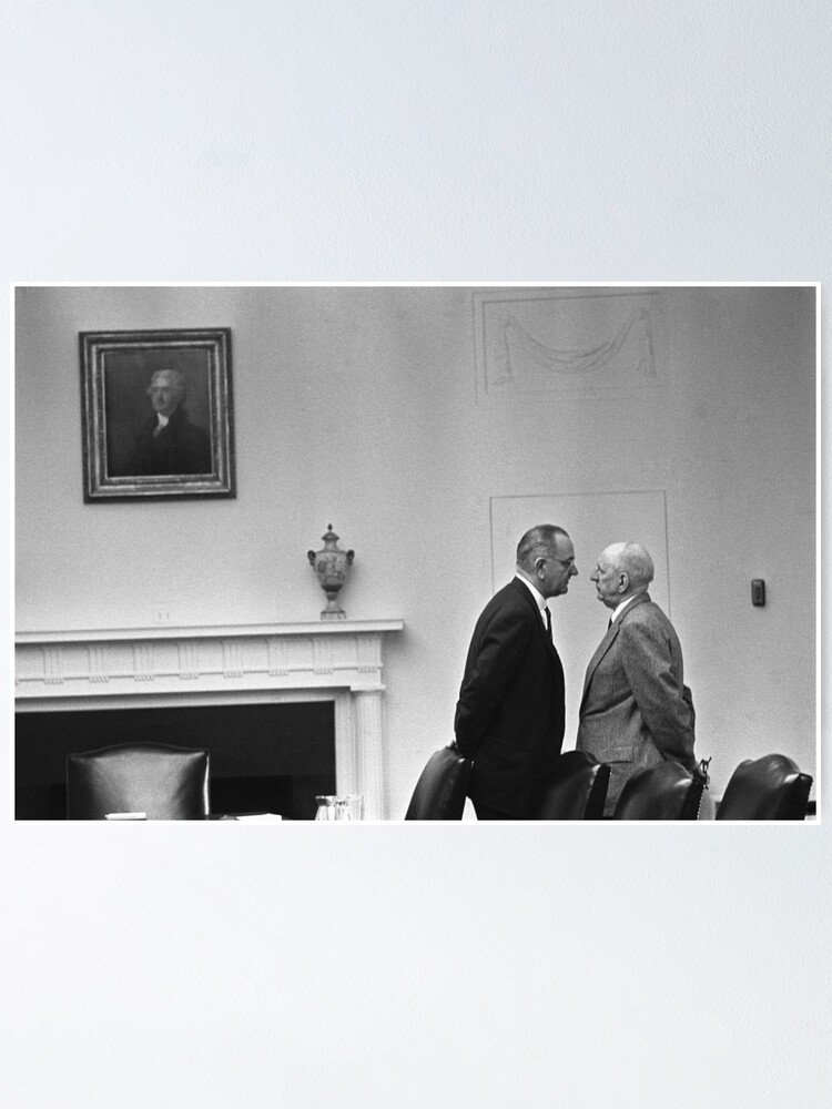 "LBJ Giving The Treatment " Poster for Sale by warishellstore | Redbubble