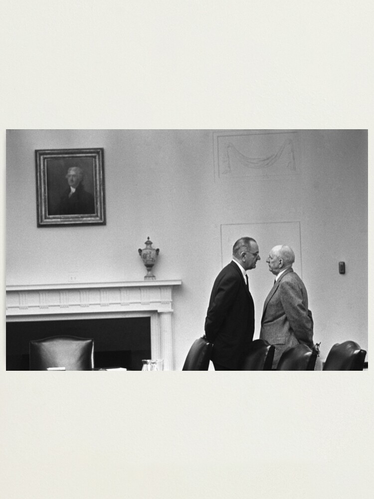 "LBJ Giving The Treatment " Photographic Print for Sale by ...