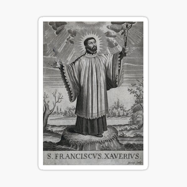 "Saint Francis Xavier Catholic missionary" Sticker for Sale by Markiiii ...