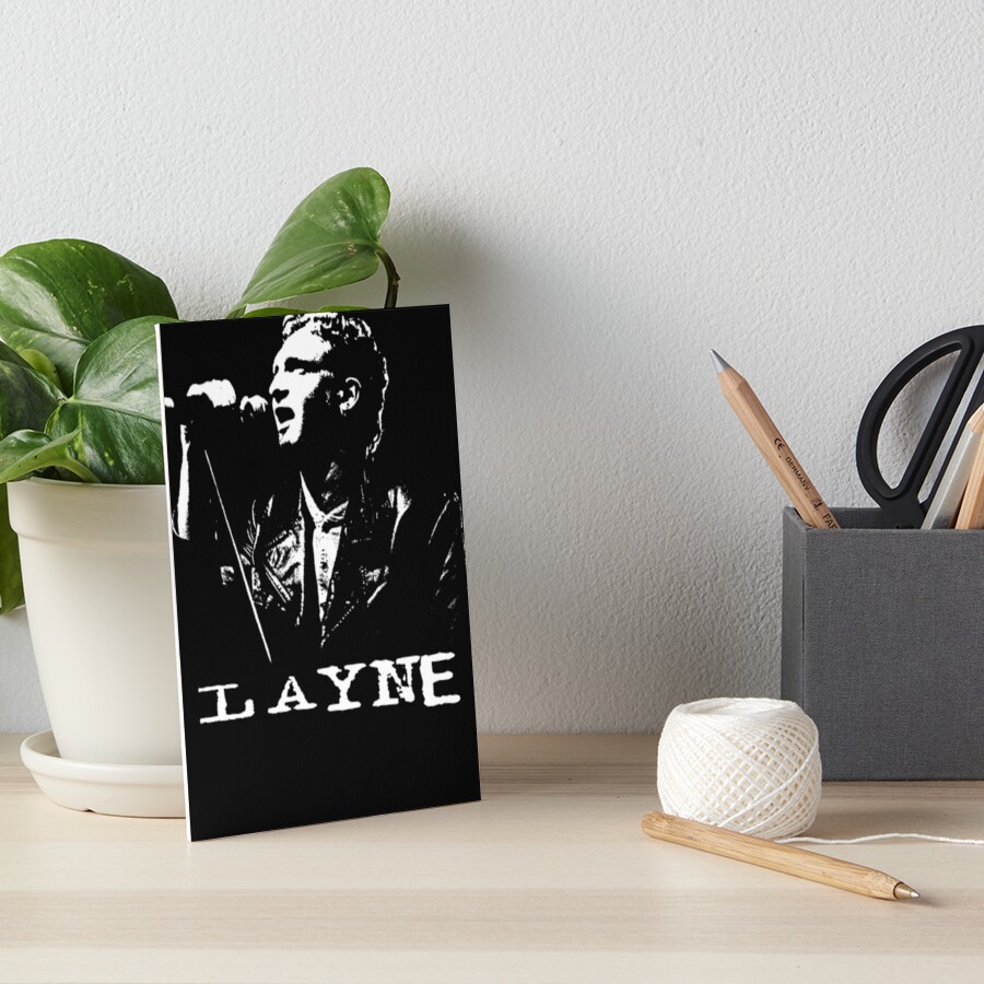 "Layne - in W" Art Board Print for Sale by leonaca8c | Redbubble
