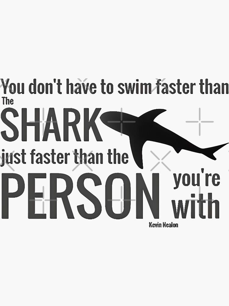 "Shark Person" Sticker for Sale by WizeUp | Redbubble