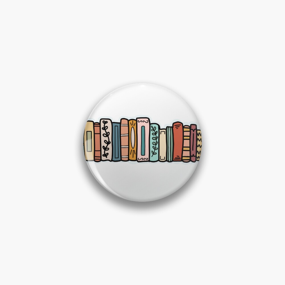 "Book Shelf Sticker" Sticker for Sale by sophsmaries | Redbubble