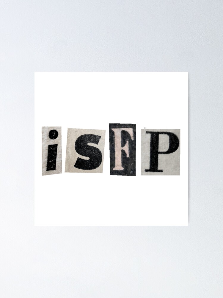 "ISFP - MBTI" Poster for Sale by RheaRealm | Redbubble