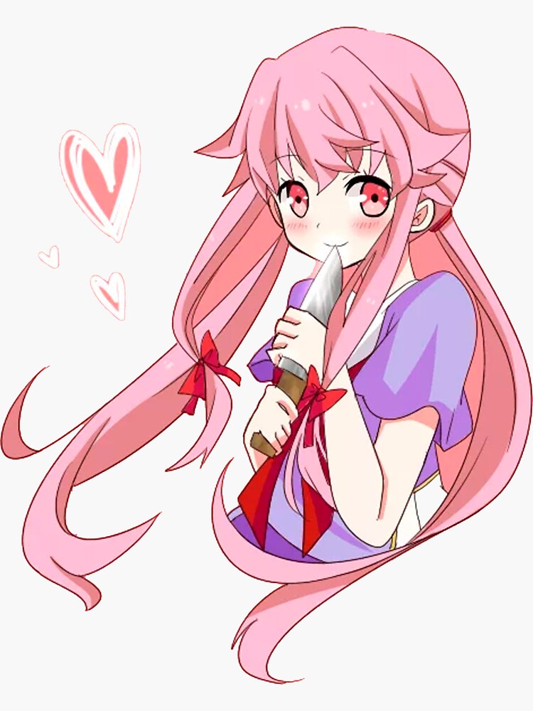 "Gasai Yuno" Sticker for Sale by Morphey22 | Redbubble