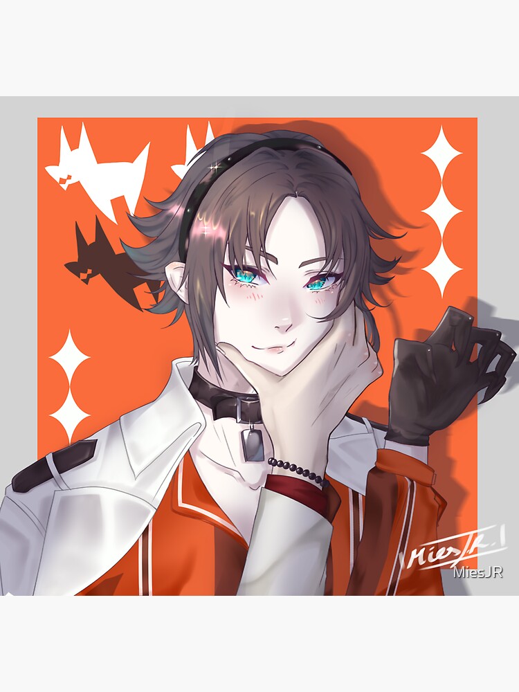 "Mysta Rias, Luxiem Nijisanji EN" Sticker for Sale by MiesJR | Redbubble