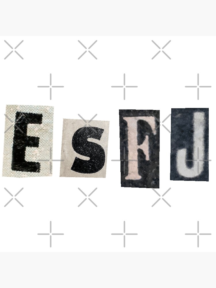 Esfj Mbti Poster For Sale By Rhearealm Redbubble