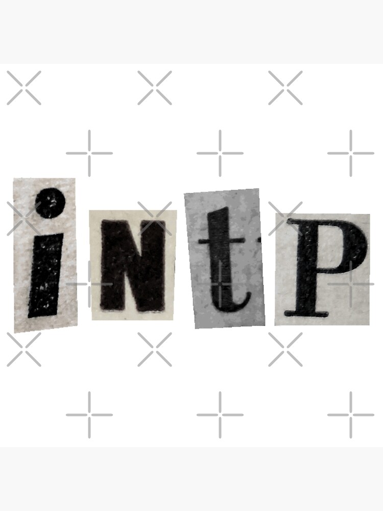 "INTP - MBTI" Poster for Sale by RheaRealm | Redbubble