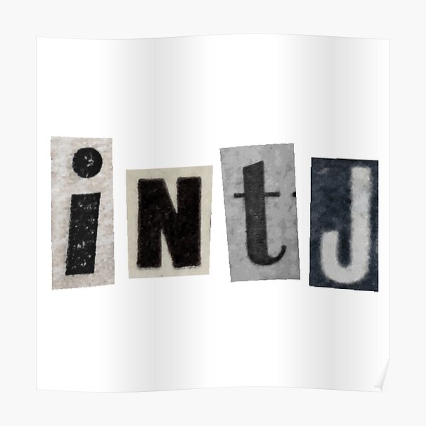 "INTJ - MBTI" Poster for Sale by RheaRealm | Redbubble