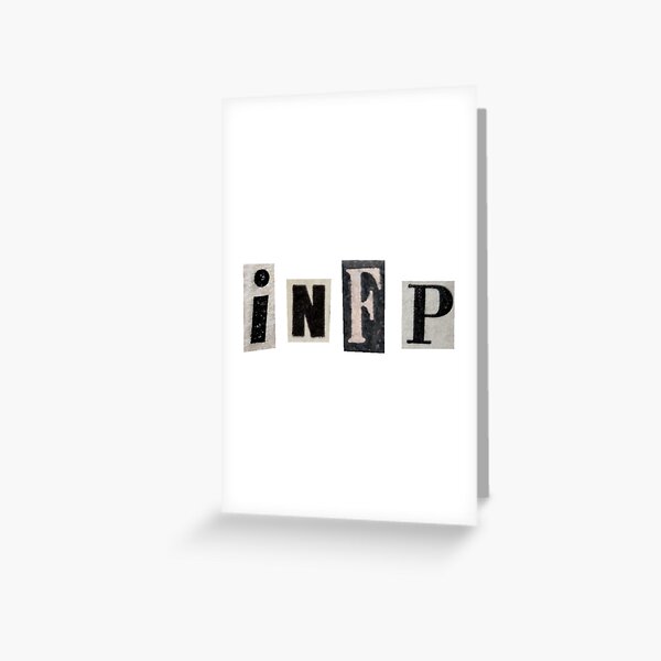 "INFP - MBTI" Greeting Card for Sale by RheaRealm | Redbubble