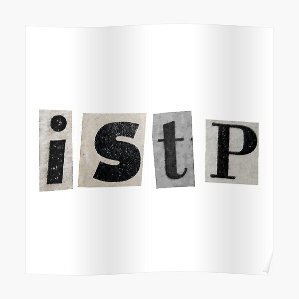 "ISTP - MBTI" Poster for Sale by RheaRealm | Redbubble