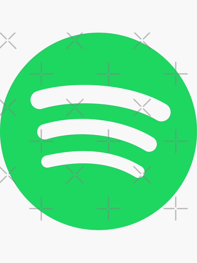 "Funny Spotify" Sticker for Sale by JustBeYou00 | Redbubble
