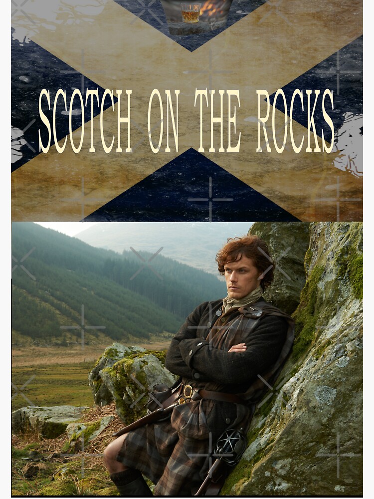 "Scotch on the Rocks" Sticker for Sale by Carrie-Marilyn | Redbubble