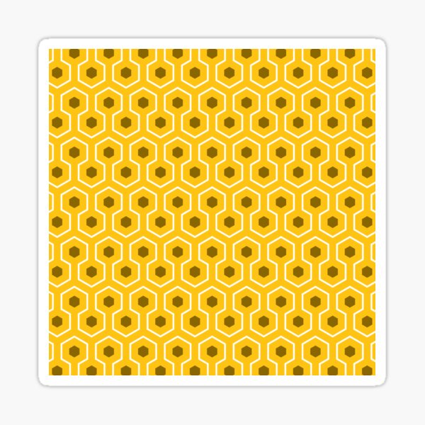 "Golden Poppy Two Color Hex | Beautiful Interior Design" Sticker for ...