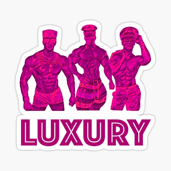 "LUXURY (Maritime Purple Collection)" Sticker for Sale by ...