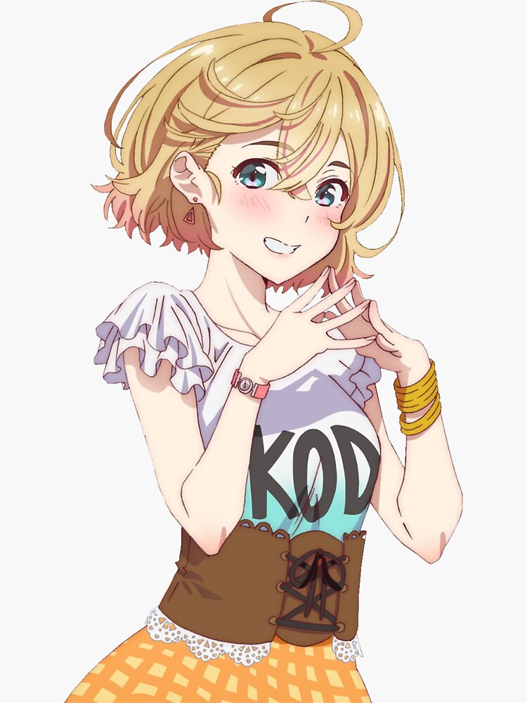 "Nanami Mami - Rent a GirlFriend" Sticker for Sale by Jen0v | Redbubble