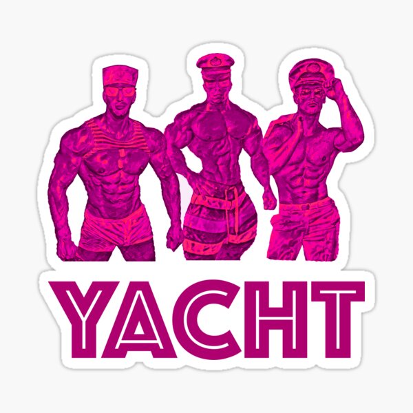 "YACHT (Maritime Purple Collection)" Sticker for Sale by LiverpoolStore ...