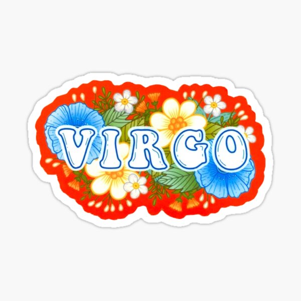 "virgo" Sticker for Sale by PrythiansCourt | Redbubble