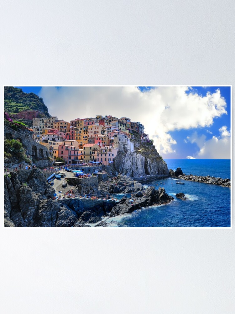 "Amalfi Coast, Italy, Ocean View" Poster for Sale by newburyboutique ...