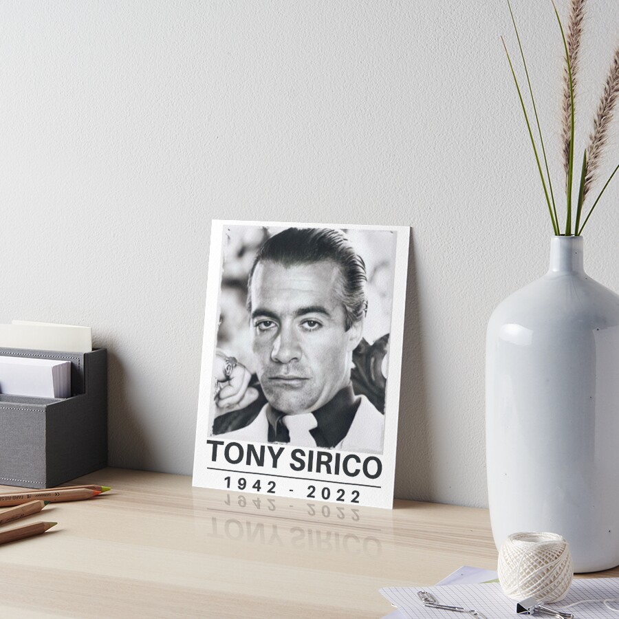 "RIP Tony Sirico 1942 - 2022 Young Tony" Art Board Print for Sale by ...