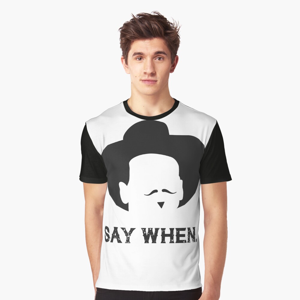 "Say When" Sticker for Sale by muskitt | Redbubble
