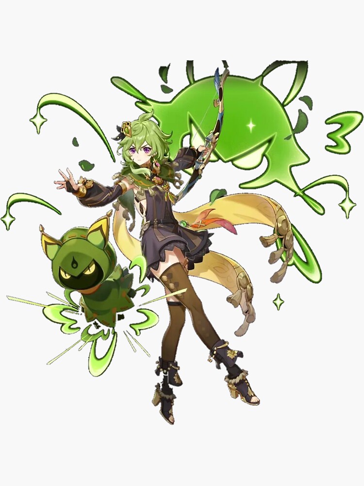 "Collei" Sticker for Sale by Ani-Games | Redbubble