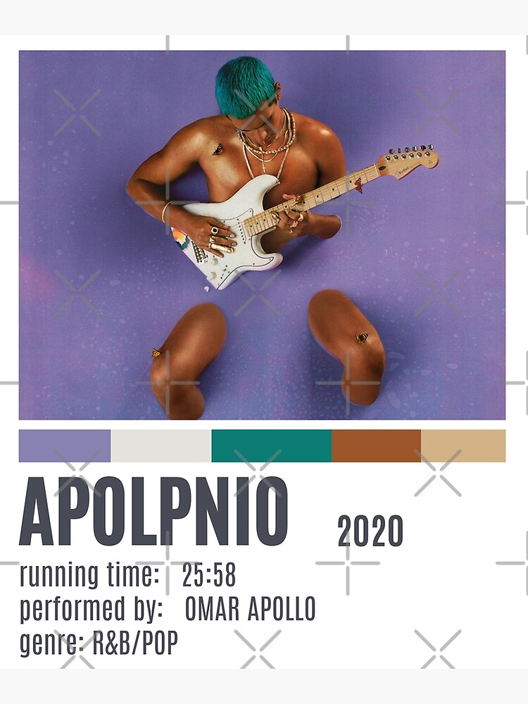 "Omar Apollo" Poster for Sale by leyllashop | Redbubble